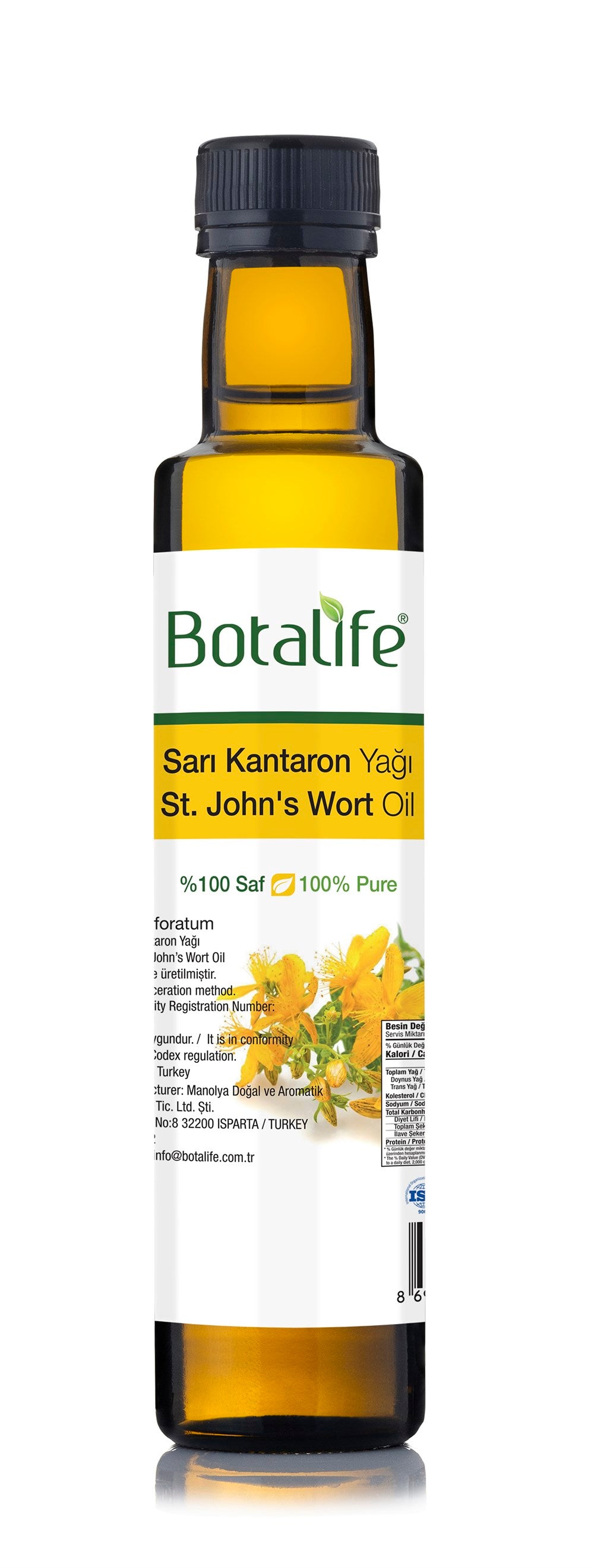Sarı Kantaron Yağı 250ml – Botalife Shop
